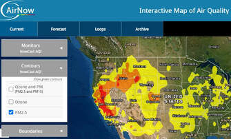 Today's Air - MONTANA WILDFIRE SMOKE